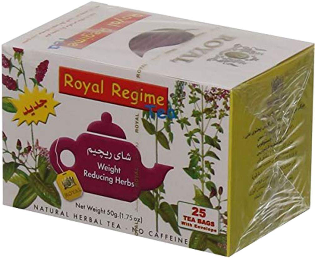 Royal Regime Tea Herbal Green Tea Bags Weight Loss Diet 50 Grams, Pack ...
