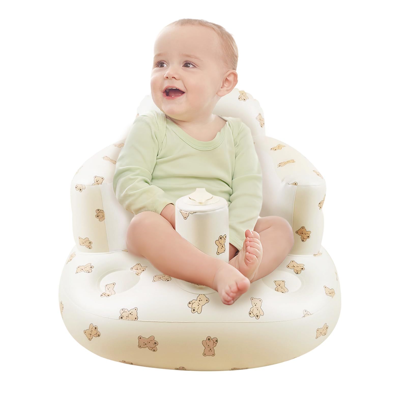 CHANCCI Baby Inflatable Seat,Portable Baby Shower Chair,Baby Support ...