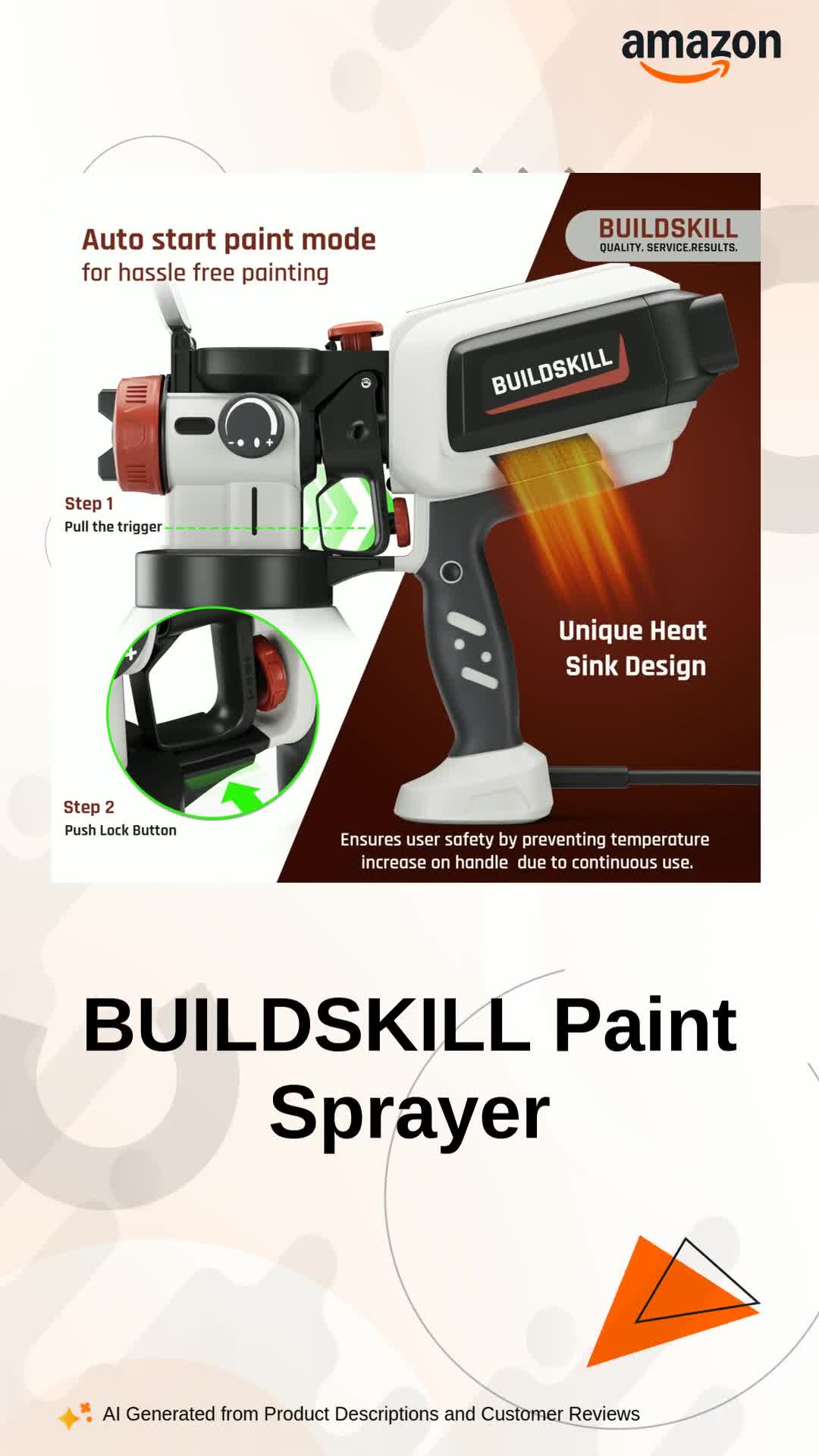 Watch BUILDSKILL Paint Sprayer on Amazon Live
