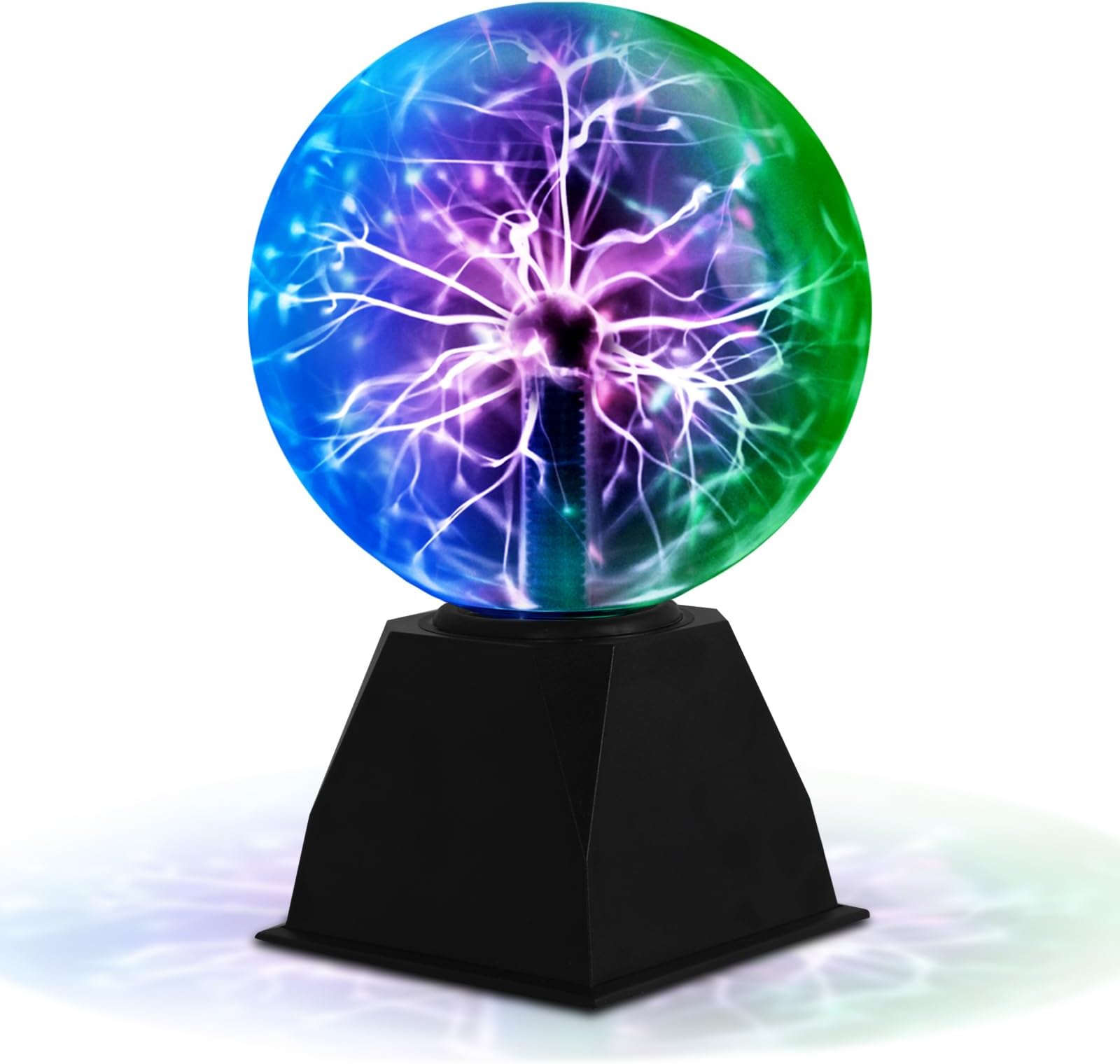 RED5 UK Mains Power Plasma Ball Medium Size Globe with Sound Responsive ...