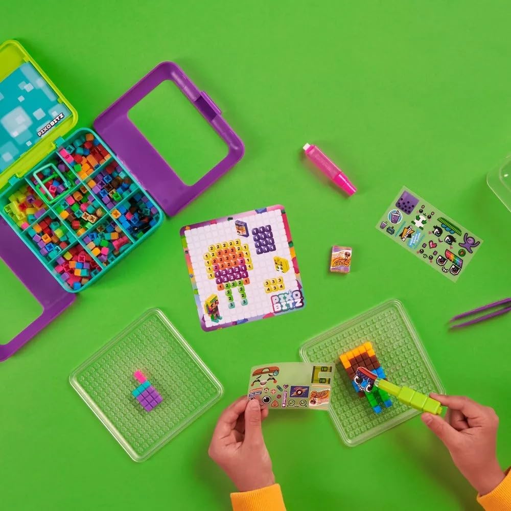 PIXOBITZ Studio con 500 cuentas de fusible de agua Formas infinitas de ...