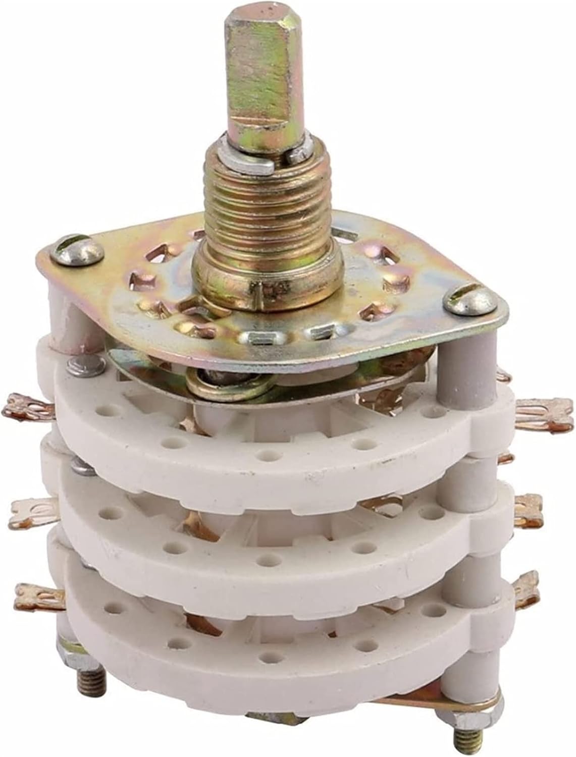 OWAHO Switch Encoder 1PCS 3 Deck 6mm Shaft Band Channel Rotary Switch ...