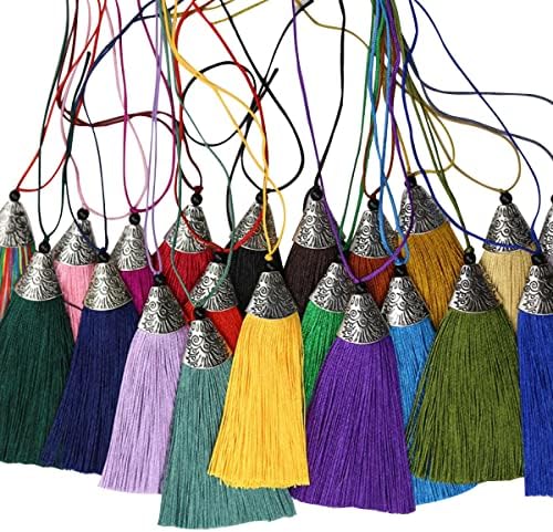 Amazon.com: FZBNSRKO 100 Pcs Tassels for Jewelry Making,3.15" Inch Mini ...
