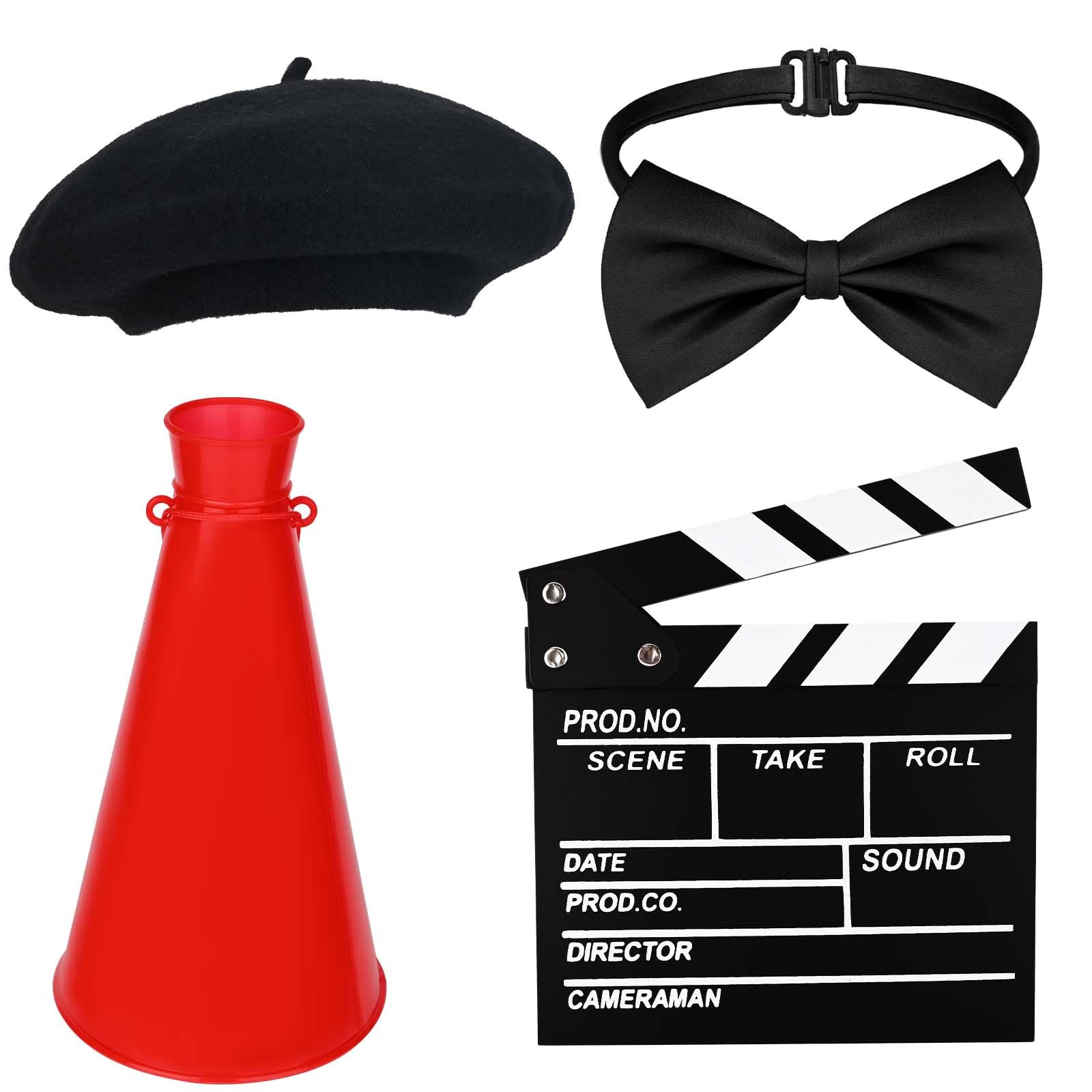 Amazon.com: Kavoc Director Costume Set Include Director Beret Hat ...