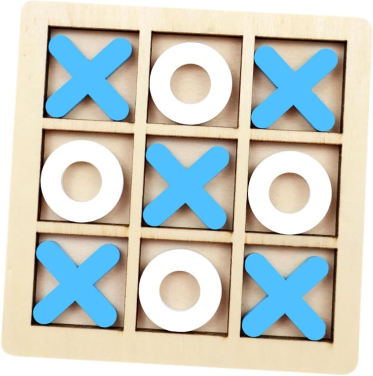 Buy TRADEZY Tic Tac Toe Board Game – Classic Family Puzzle and Brain Teaser for Kids and Adults ...