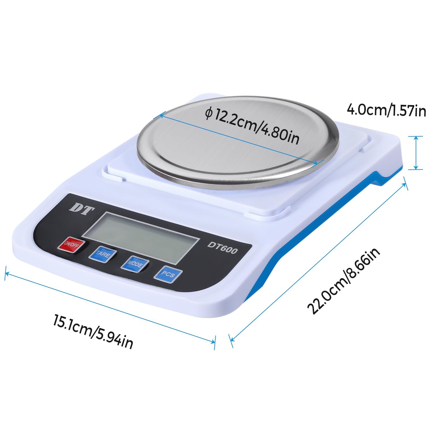 Snapklik.com : Creahub Lab Scale 1000g X 0.01g Precision Digital ...