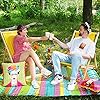 Talking Tables Waterproof Colourful Outdoor Rug Plastic, Lightweight ...
