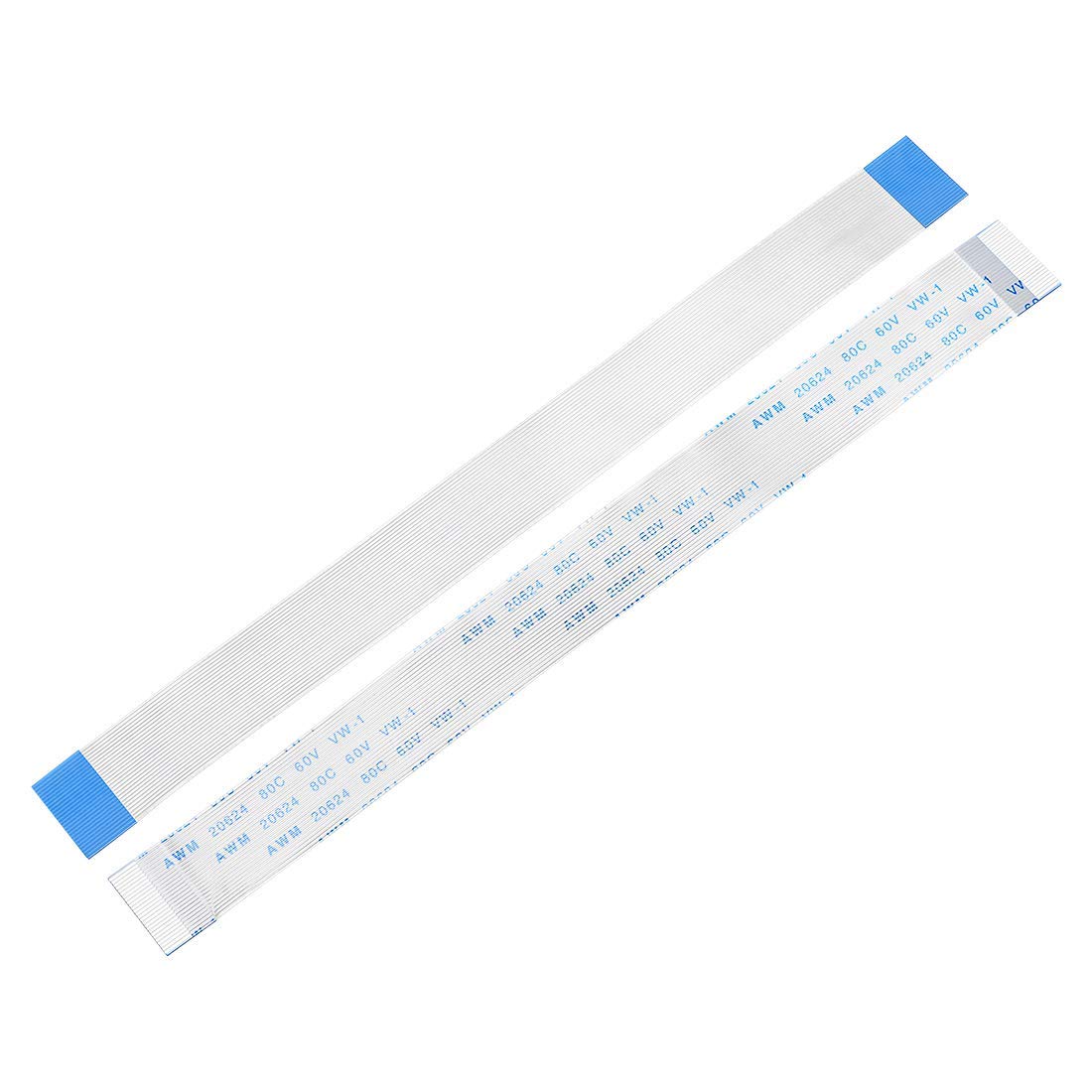 SLVC FFC Cable 26 Pin 0.5mm Same Side Pin(100mm Length) Flat Flexible ...