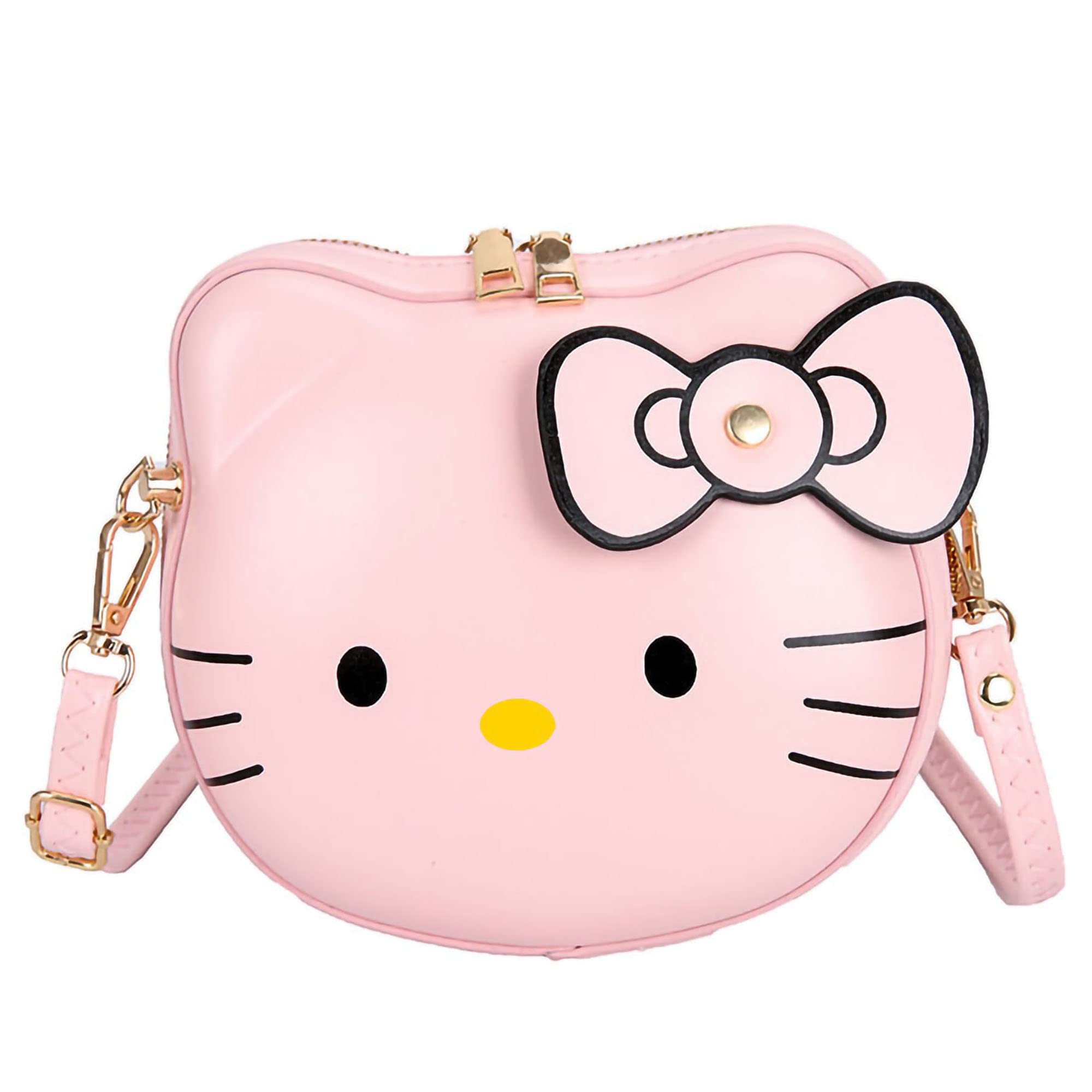 Amazon.com: Kawaii Pink Cat Purse, cute cat purse,Cute Crossbody Bag ...