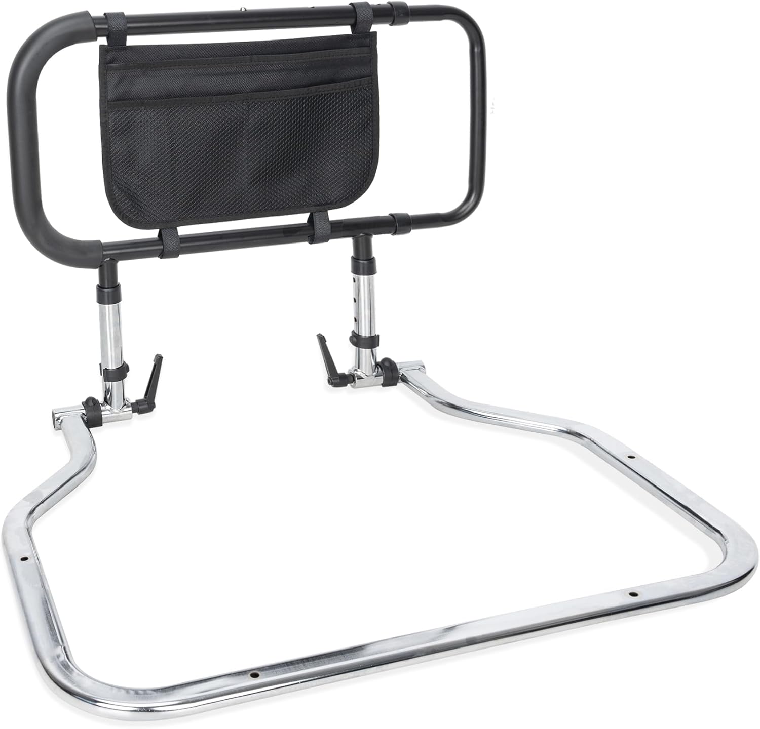 Amazon.co.jp: BQKOZFIN ベッド用 起き上がり手すり ベッド 手すり 立ち上がり補助 伸縮 ベッドガード 4段階高さ調節可能 介護用品 折り畳み 転落防止 簡単組み立て ...