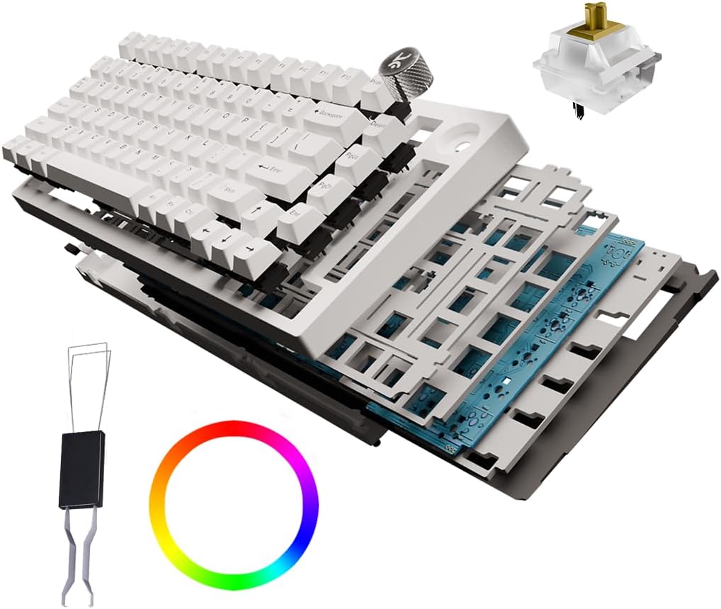 Amazon.in: Buy RK ROYAL KLUDGE R75 Mechanical Keyboard Wired with ...