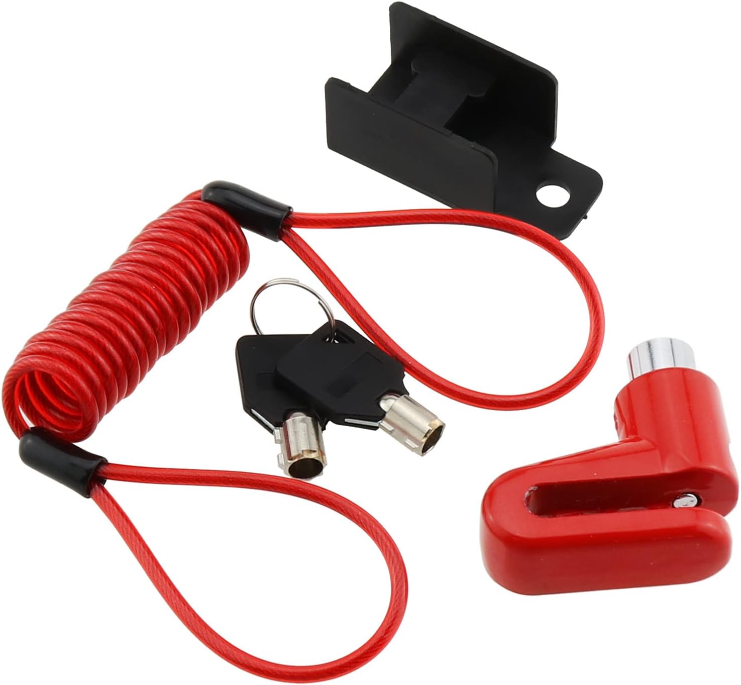 Amazon.com: ZZHXSM Disc Brake Lock Steel Wire Lock Disc Brake Padlock ...