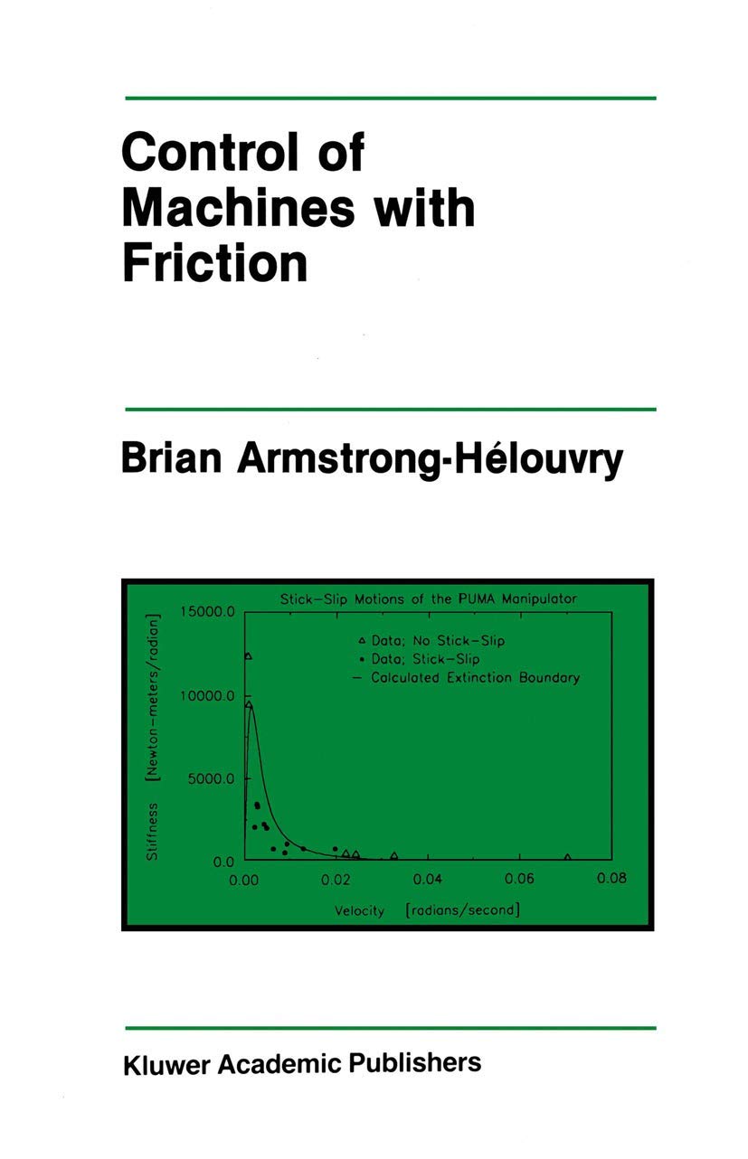 Control of Machines with Friction: 128 (The Springer International ...