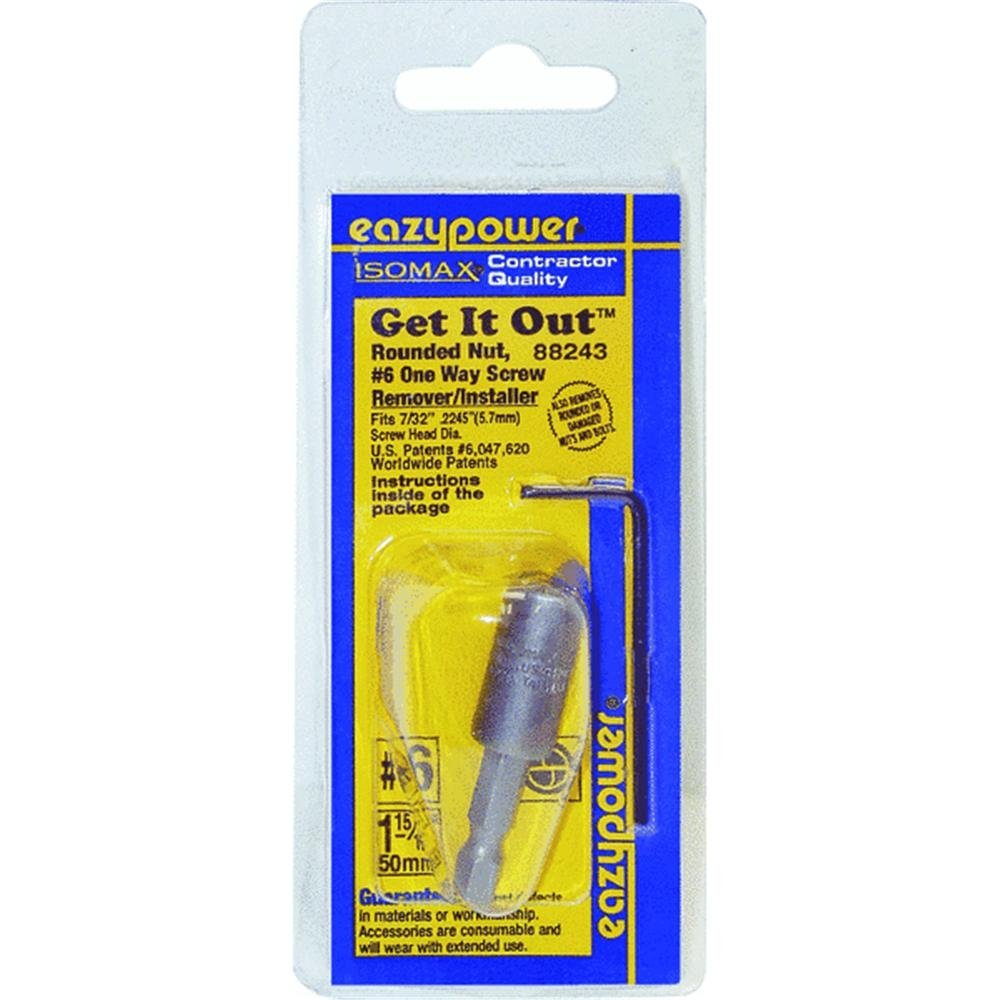 Amazon.com: One Way Screw Remover, No.6 : Tools & Home Improvement