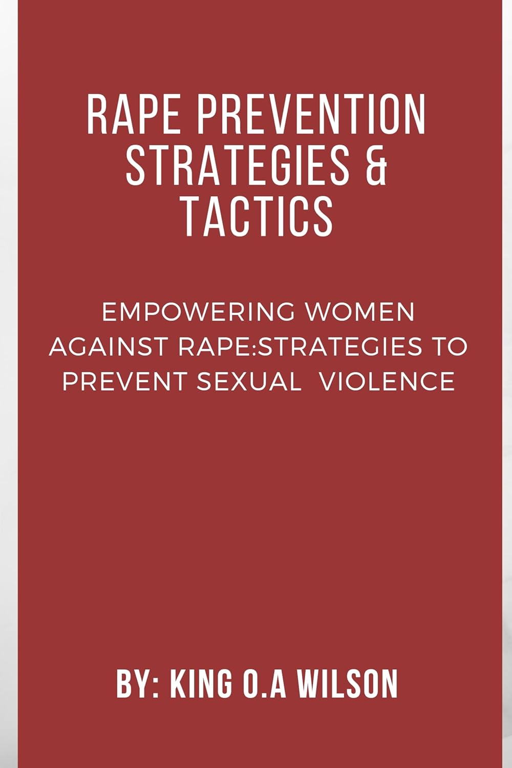 Amazon.com: RAPE PREVENTION STRATEGIES & TACTICS: Empowering Women ...