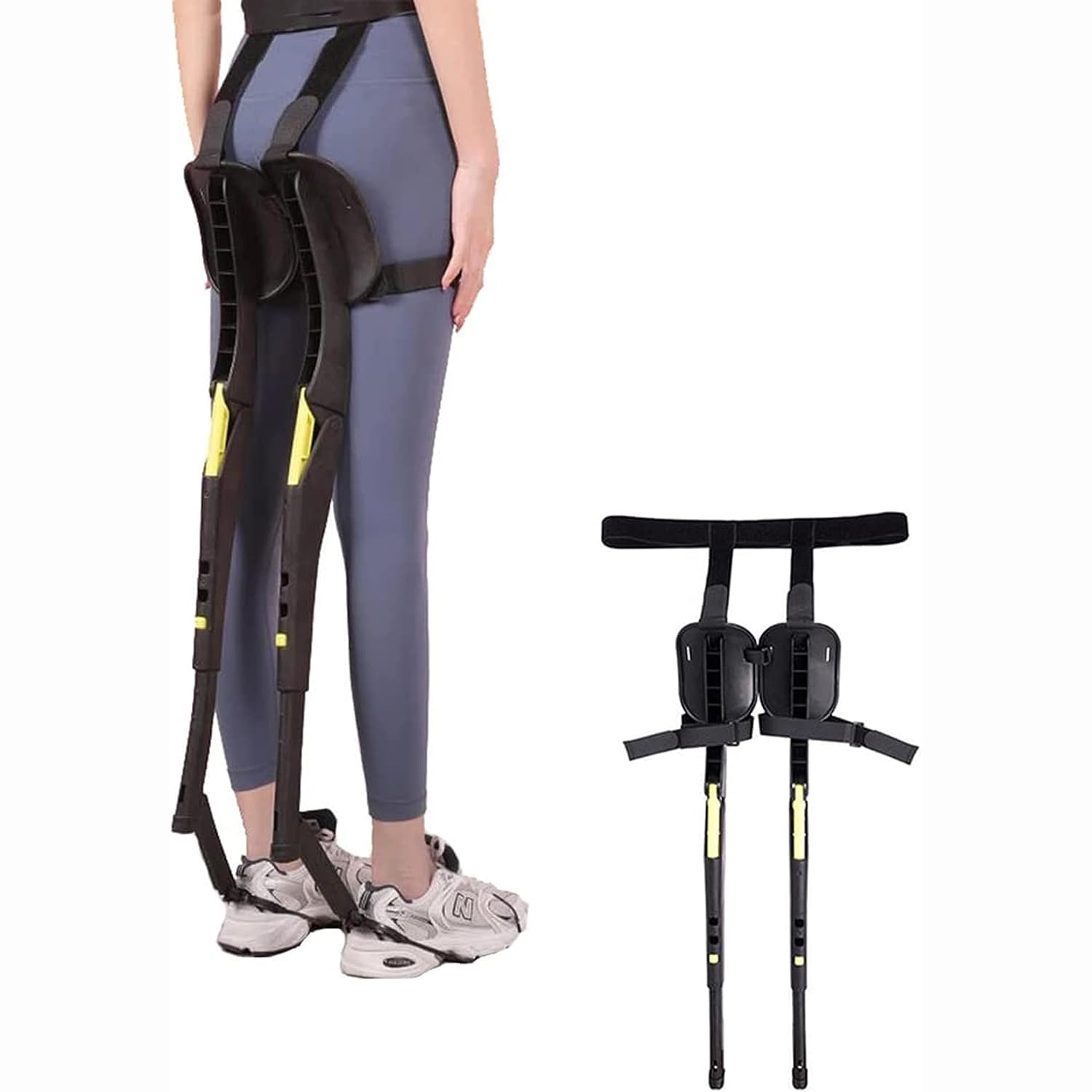 Portable Exoskeleton Stand, Wearable Chair Invisible Magic Seats, 3 ...