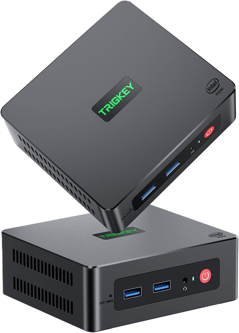 Amazon.com: TRIGKEY Mini PC Intel Alder Lake-N100 Desktop Computer (Up ...