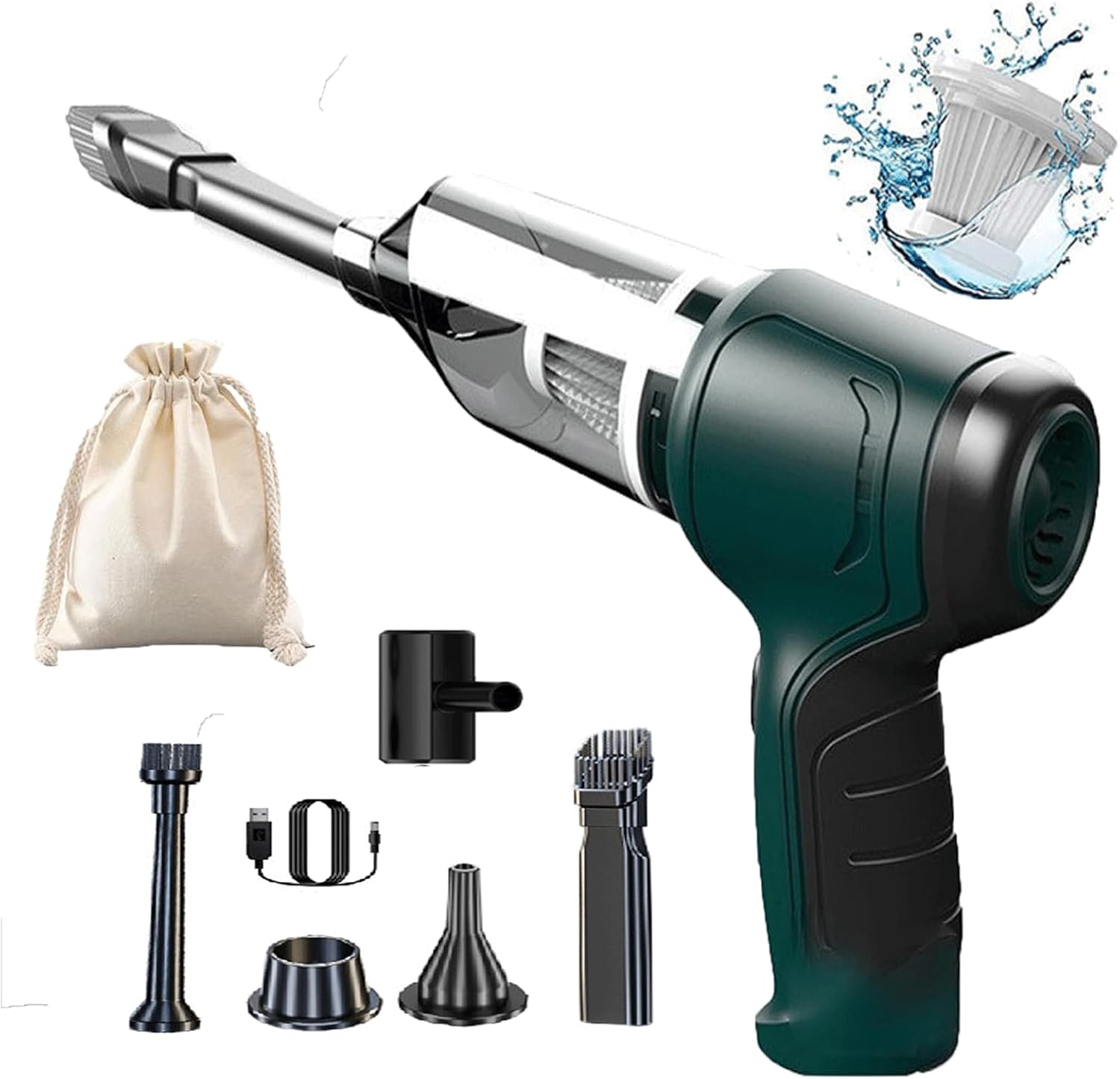 Itutn Wireless Handheld Car Vacuum Cleaner, itutn 3 in 1 Vacuum，itutn ...