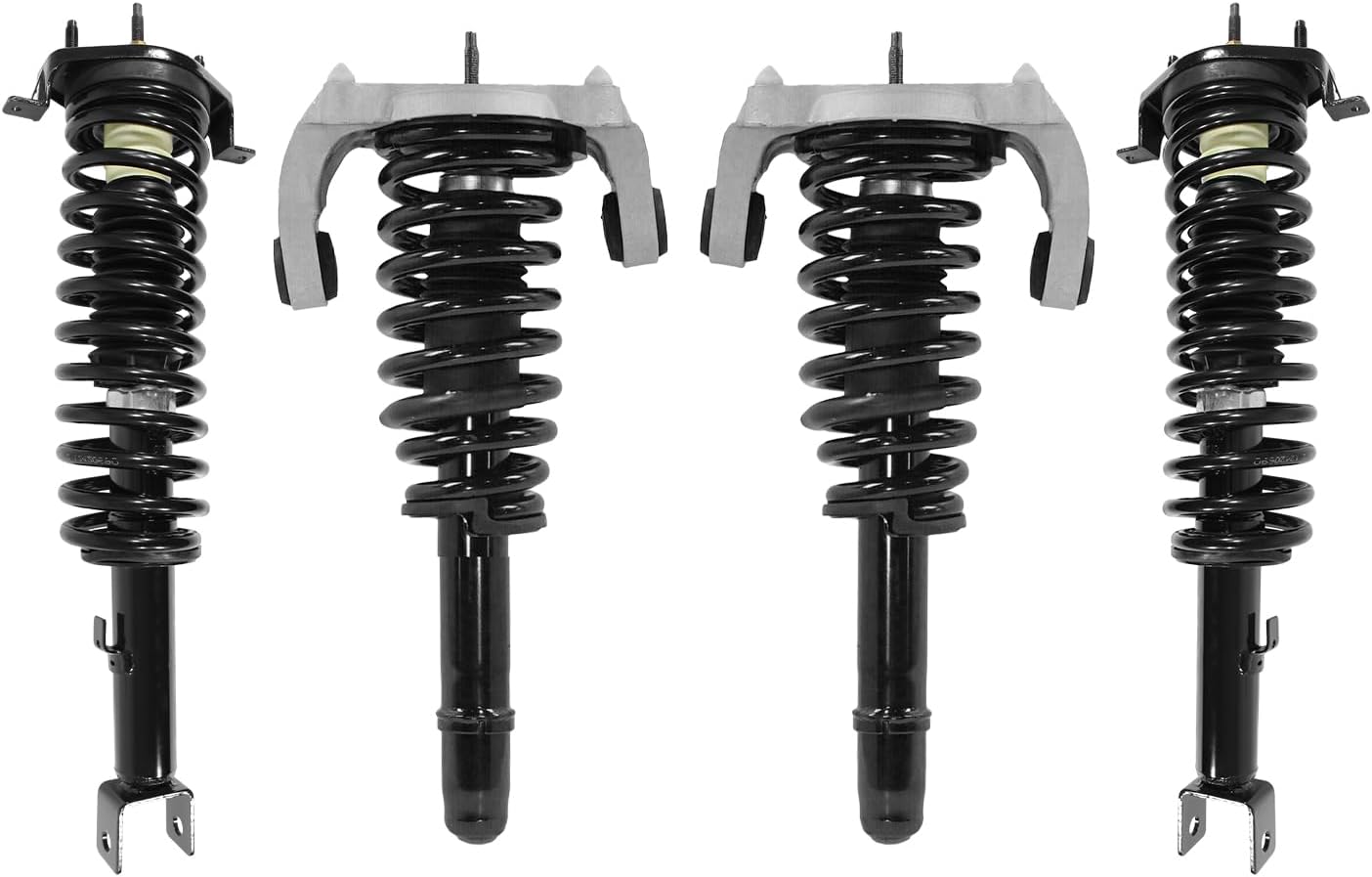 Amazon.com: Front & Rear Quick Complete Struts Assembly with Coil ...