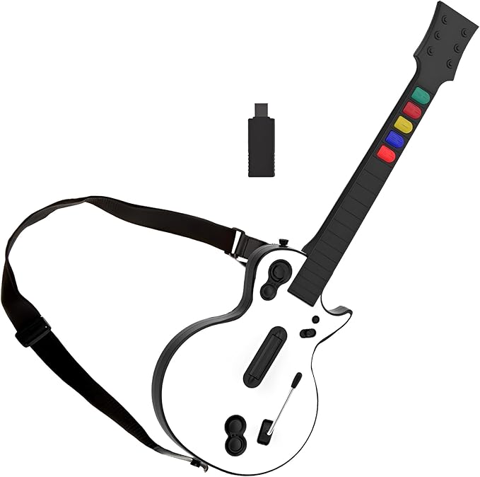 Amazon.com: NBCP PC Guitar Hero Wireless Legends Rock Dongle Bundle for ...
