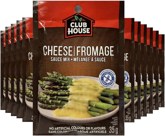 Club House, Dry Sauce/Seasoning/Marinade Mix, Cheese Gravy, 35g, Case ...