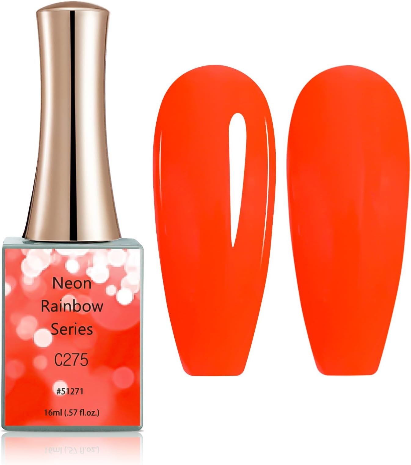 Amazon.com : TUTUYU Neon Yellow Glitter Gel Polish,Sparkly Shimmer ...