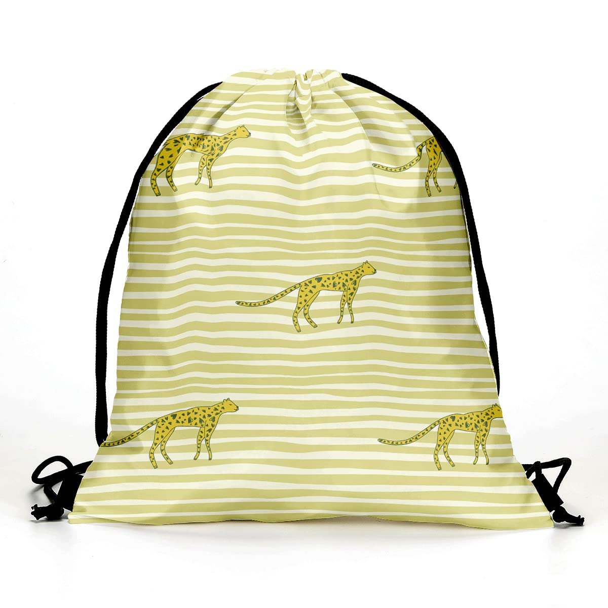 zcyxuuw Leopard Drawstring Backpack Drawstring Bag String Bag Cinch Bag ...