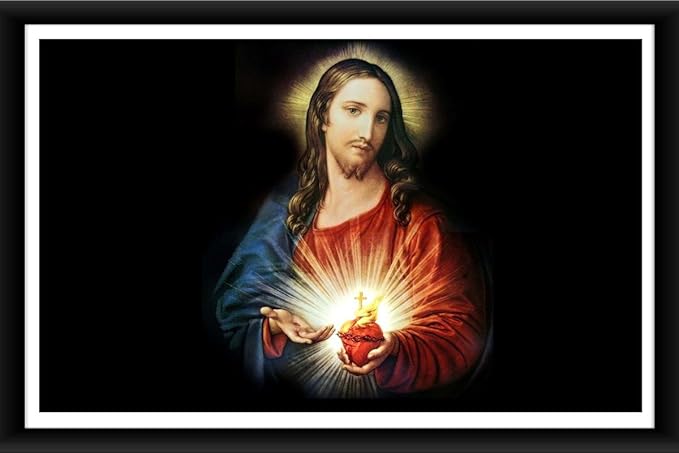 Green Panda®-Jesus Christ 4K Quality Poster for Room and Prayer Poster ...