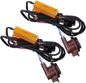 Amazon.com: GZYF Fix Flashing Error Code Warning Canceler 3157, 50W 8 ...