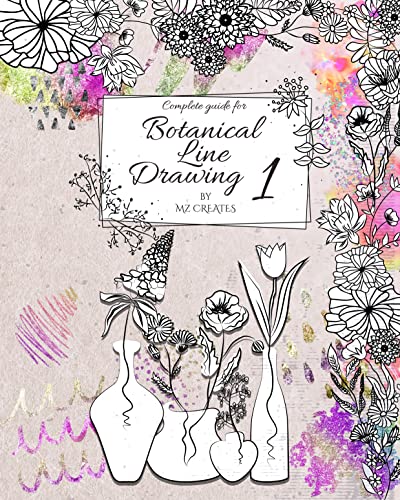 Complete Guide for Botanical Line Drawing 1: A Step-By-Step Guide How ...