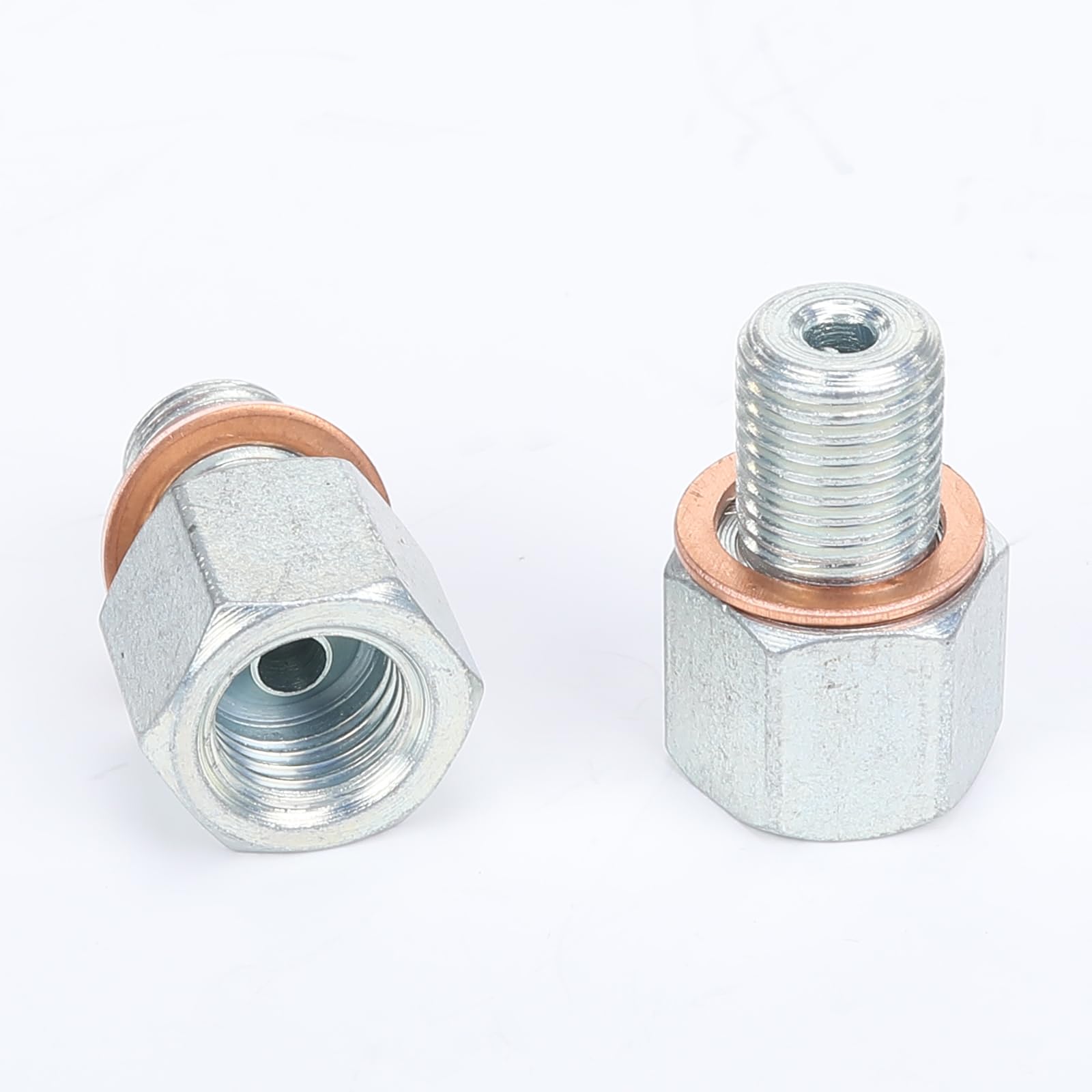 Amazon.com: AC PERFORMANCE Female 3/8 x 24 Inverted to Male 3/8 x 24 ...