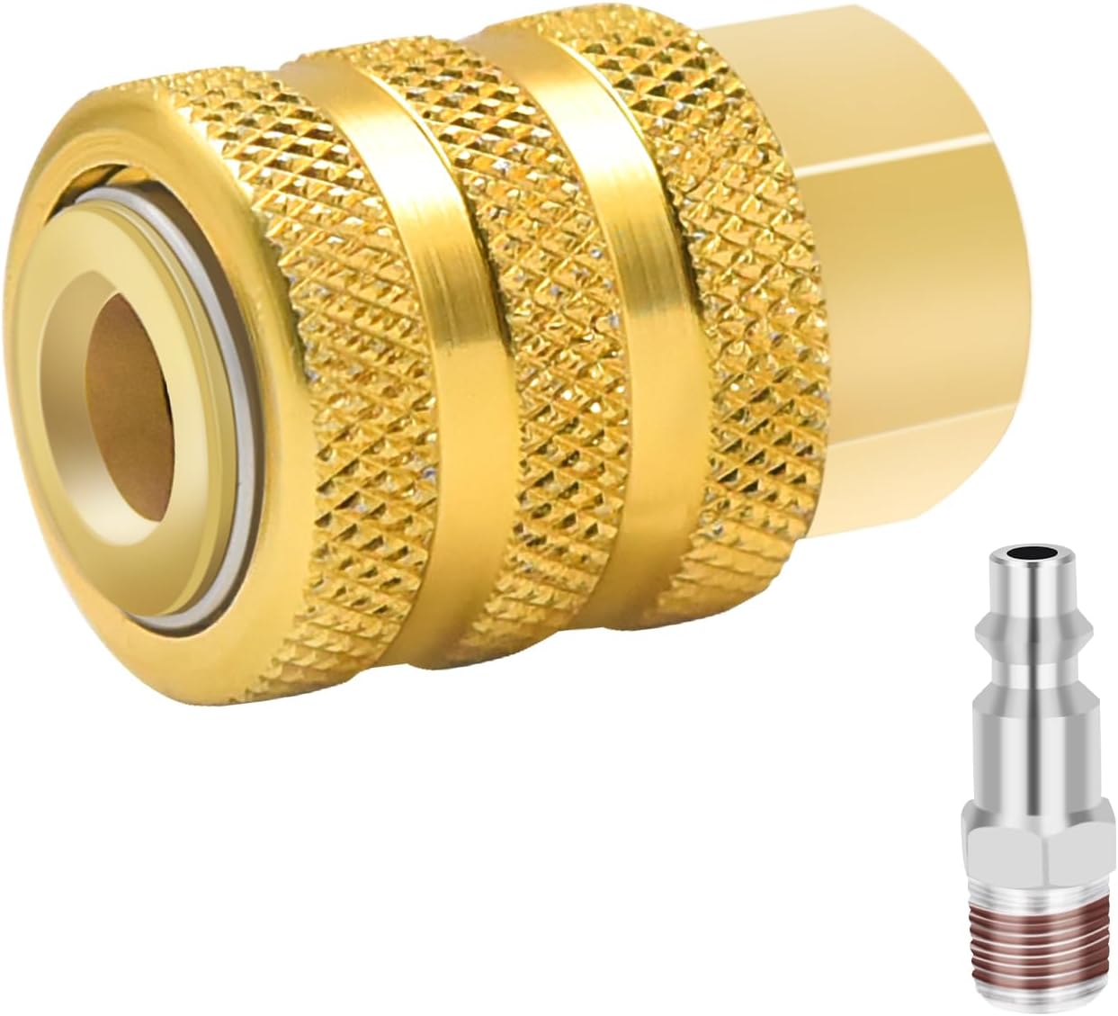 Amazon.com: SAFELIFE Locking Air Chuck, 1 PC Lock On Air Chuck 1/4 FNPT ...