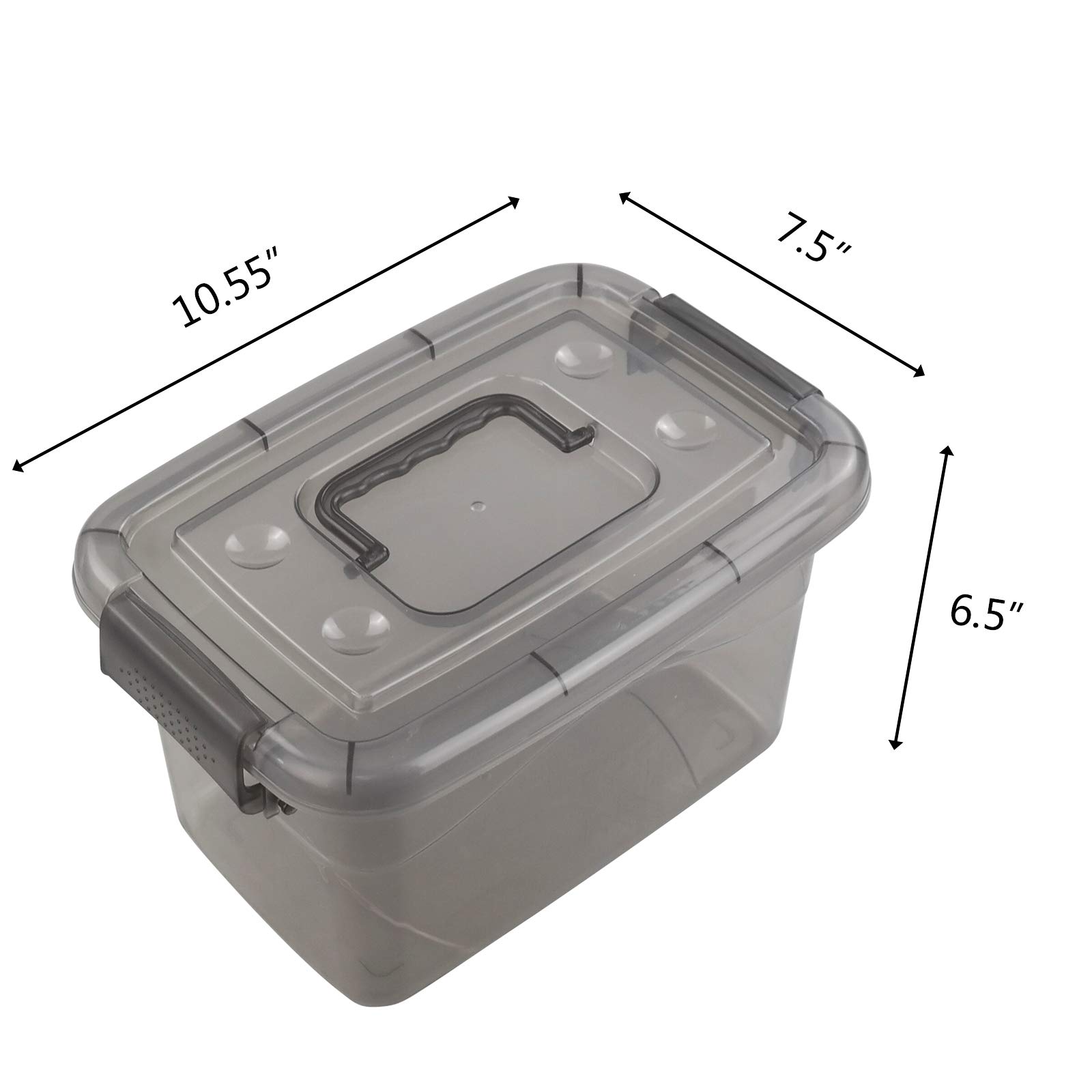 Snapklik.com : Doryh 5L Plastic Storage Bin