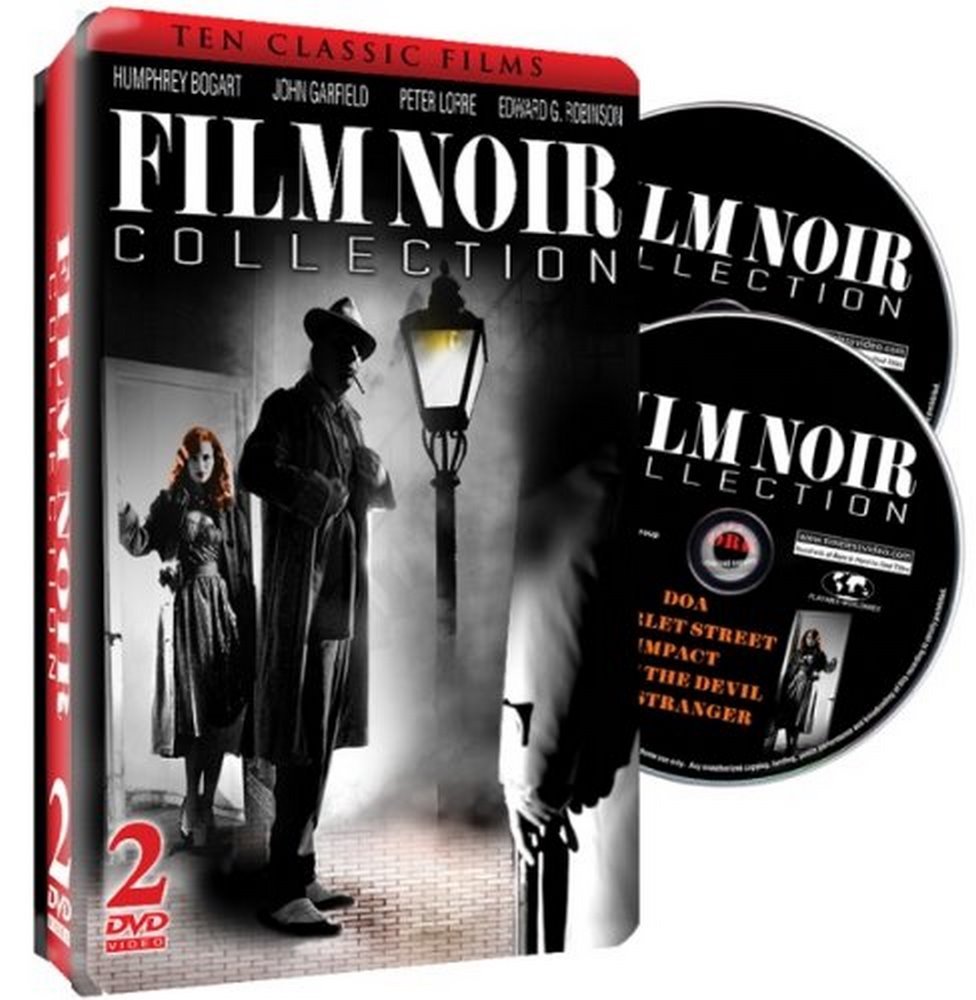 Amazon.com: Film Noir Collection - 2 DVD Embossed Tin : Humphrey Bogart ...