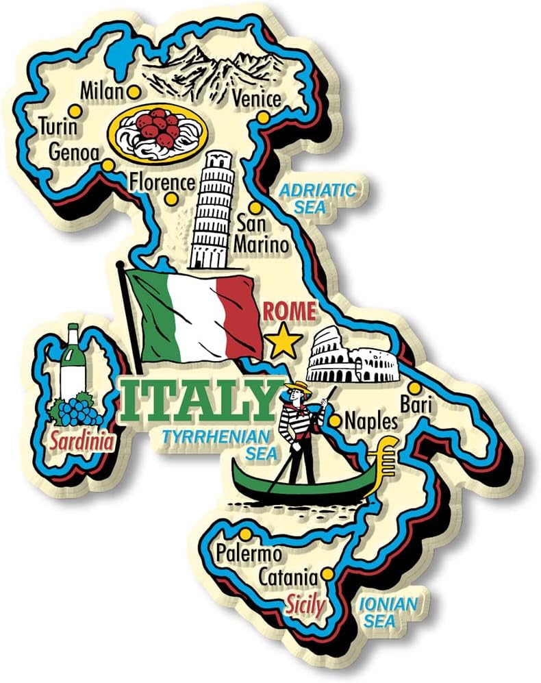 Amazon.com: Mexico Jumbo Country Map Magnet by Classic Magnets ...