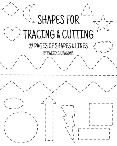 Shapes Tracing and Cutting Activity Printable - Scissor Skills - Import ...