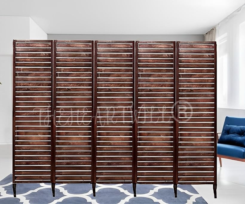 THEHEARTWILL® Wooden partition for Living Room/Partition Wall Divider ...