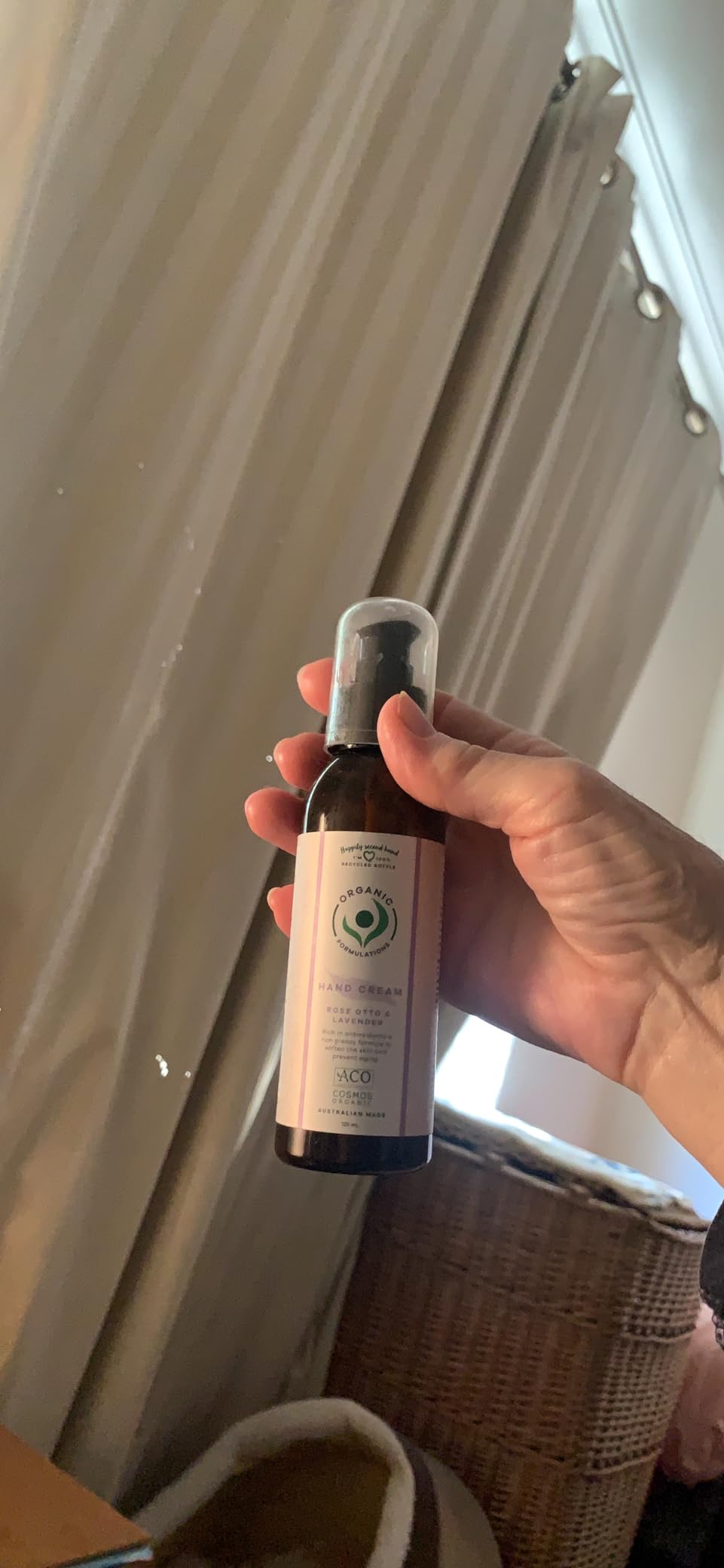 Organic Formulations Rose Otto & Lavender Hand Cream 125mL : Amazon.com ...