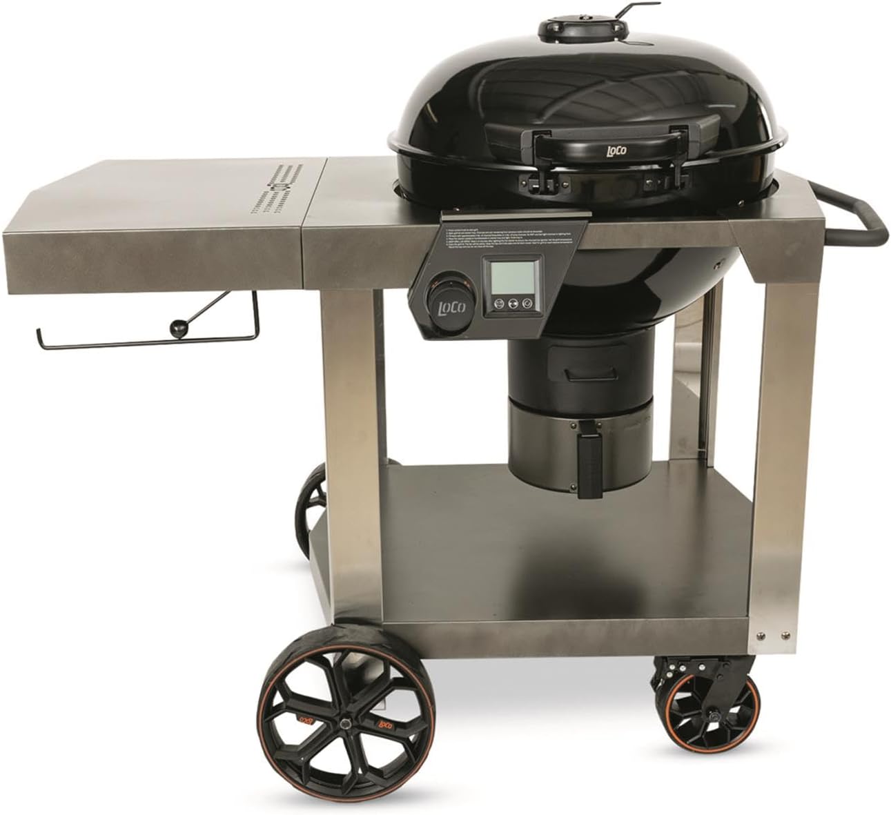 Amazon.com : Loco Cookers 22.5 Inch SmartTemp Kettle Grill with Cart ...