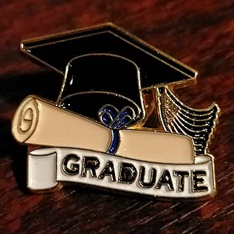 Amazon.co.jp: Pin Badge Graduation Graduation Pin Badge Primary School ...