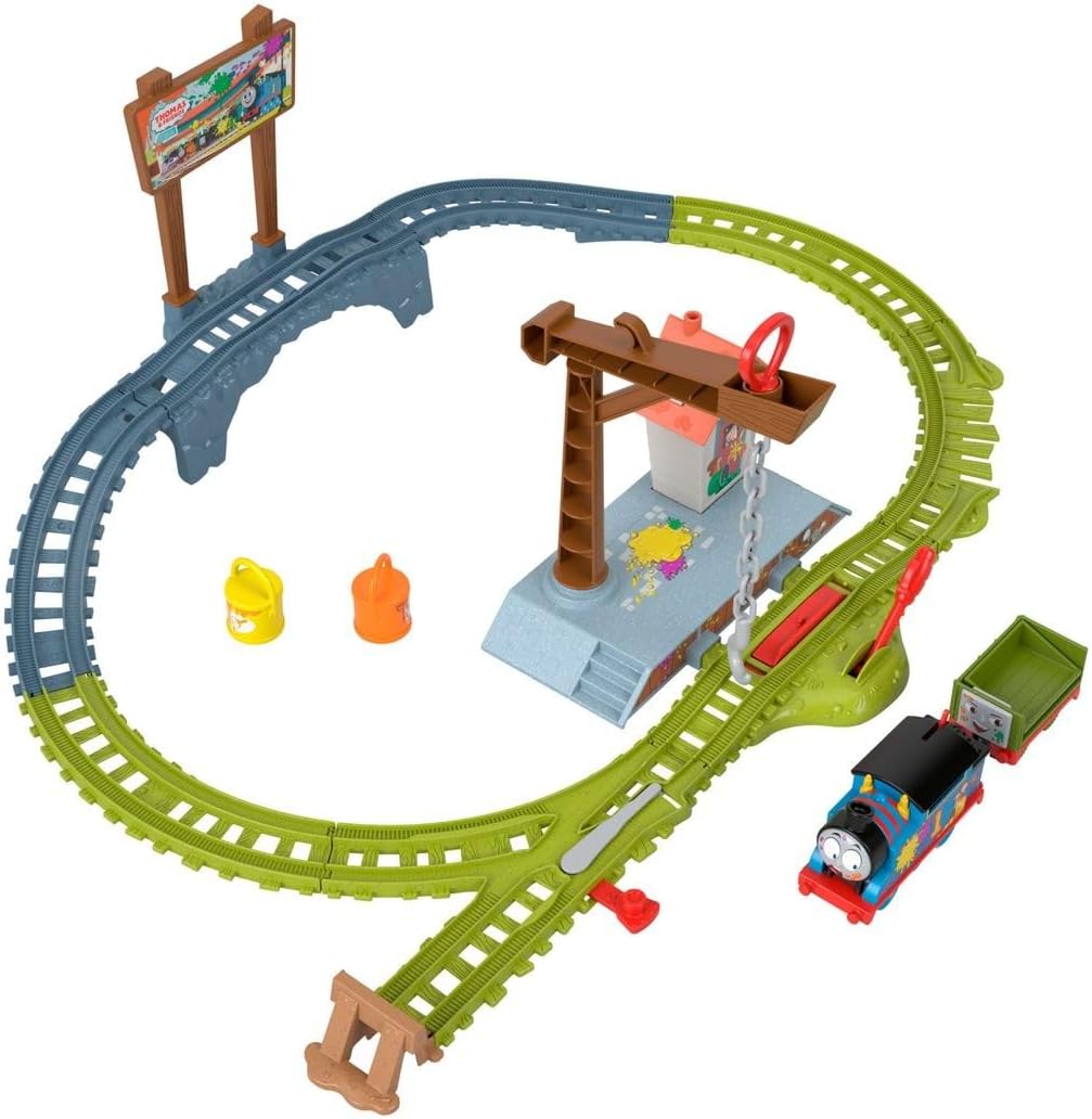 Thomas & Friends Trackmaster Hyper Glow Night Delivery Playset GGL75 ...