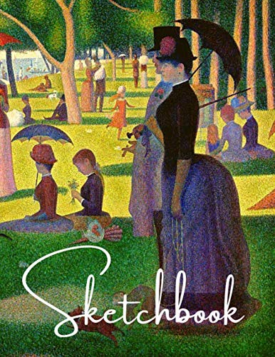 French Impressionist Pointillism artist Georges Seurat sketchbook ...