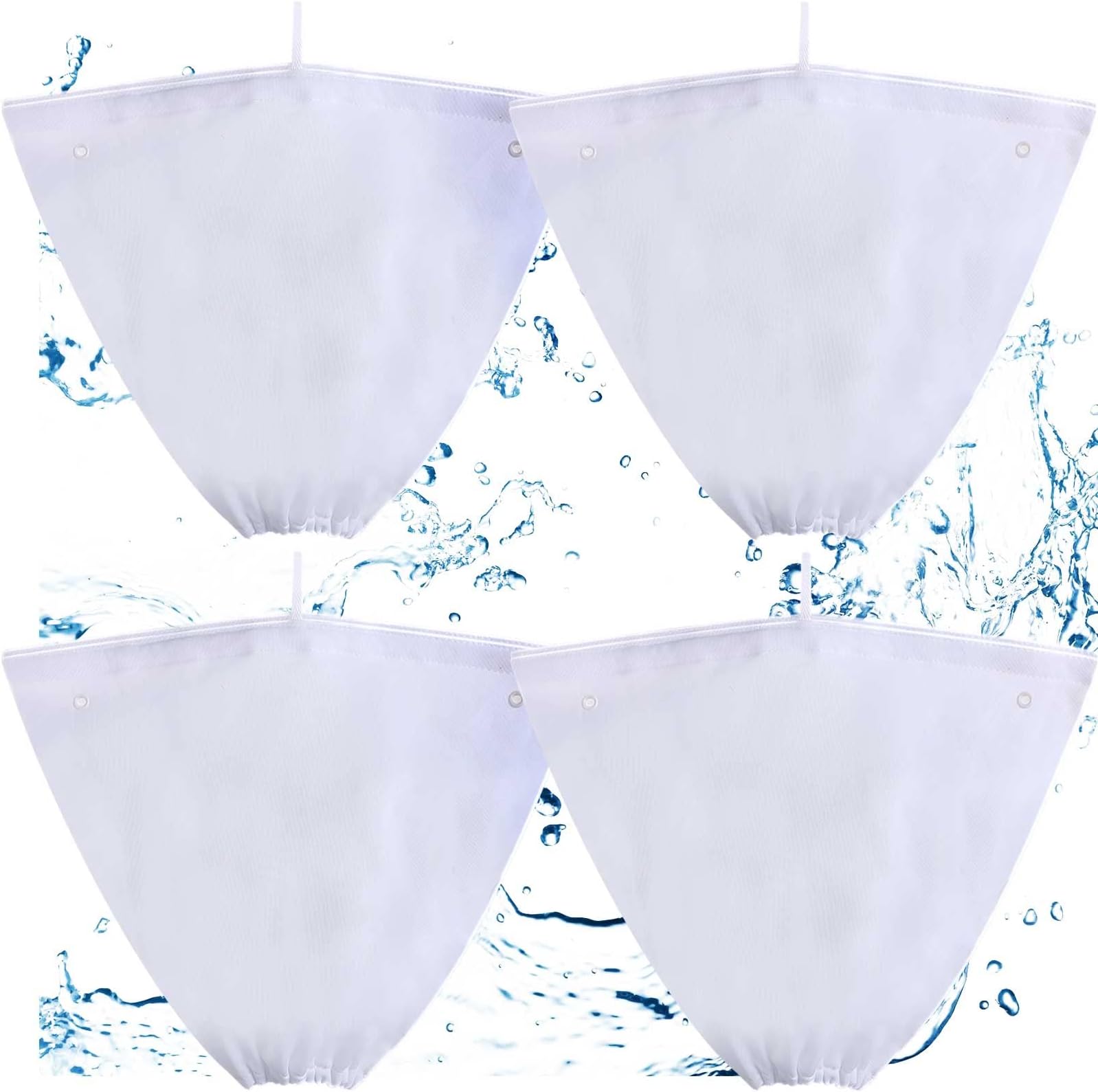 Amazon.com: Riakrum 4 Pcs Pool Cleaner Fine Filter Bag Pool Spa Part ...