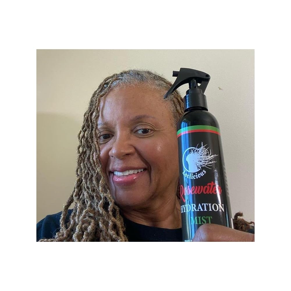 Buy Loclicious Rosewater Hydration Mist Spray | Loc Moisturizer for ...