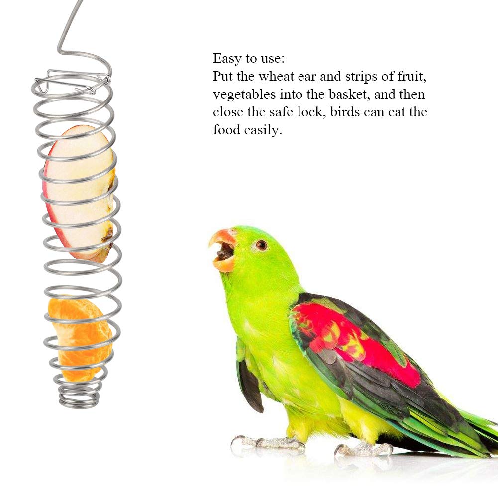 Snapklik.com : Harrison Bird Food, Stainless Steel Parrot, Birds Food ...