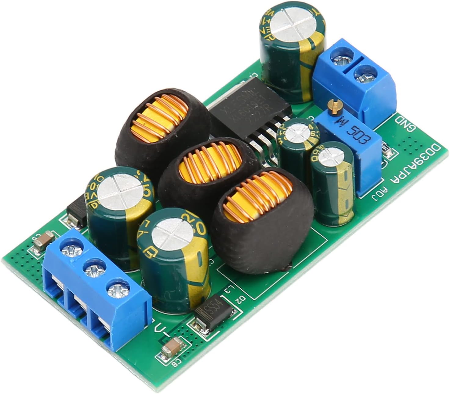 Amazon.co.jp: DC DC 昇降圧コンバータ、強力で安定した簡単取り付け 20W DC DC 3.6V‑30V 電源モジュール 2 モード : おもちゃ