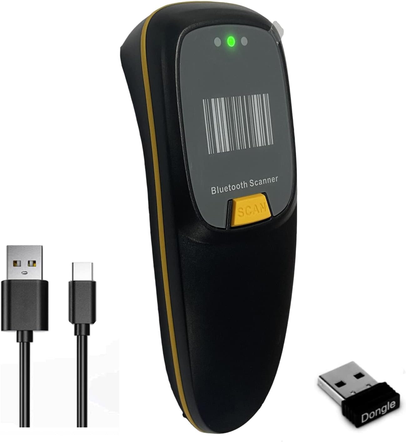 Amazon.com: Rabitpos Pocket 1D/2D Barcode Scanner - Mini Handheld QR ...