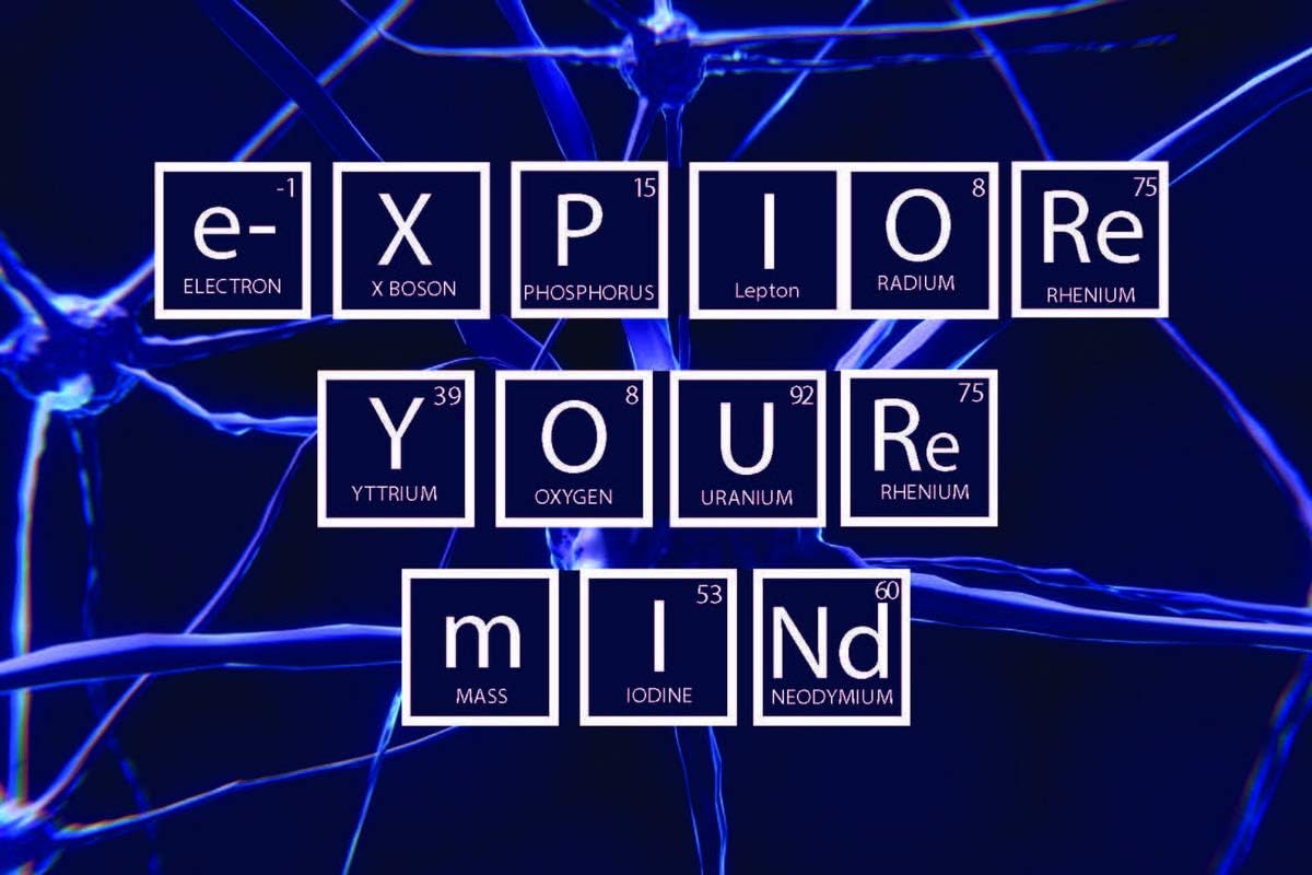 Amazon.com: Explore Your Mind Periodic Table Elements and Subatomic ...