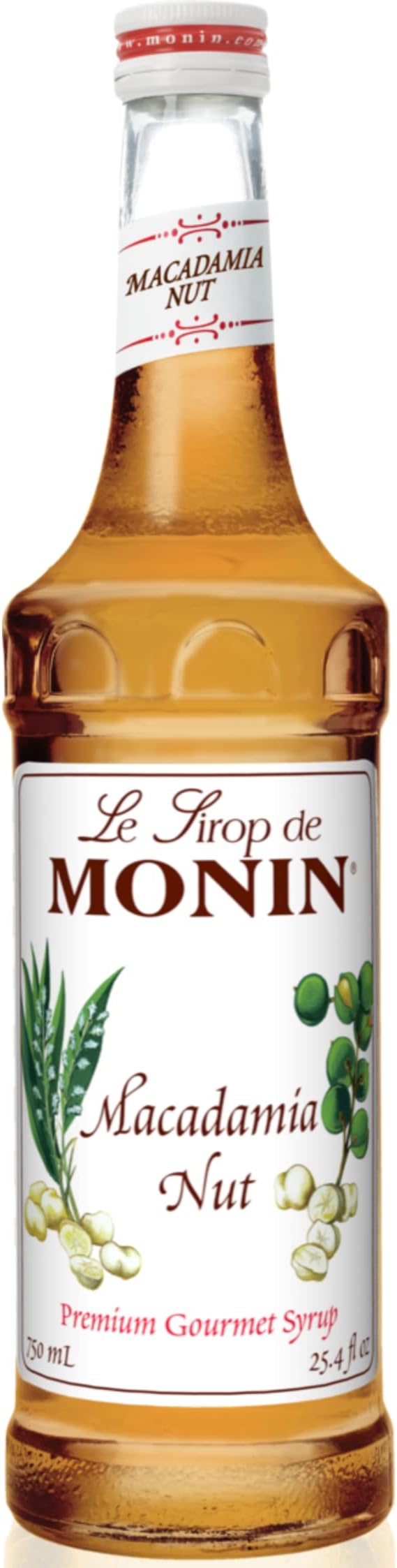 Amazon.com: Monin Macadamia Nut Syrup 750ml : Grocery & Gourmet Food