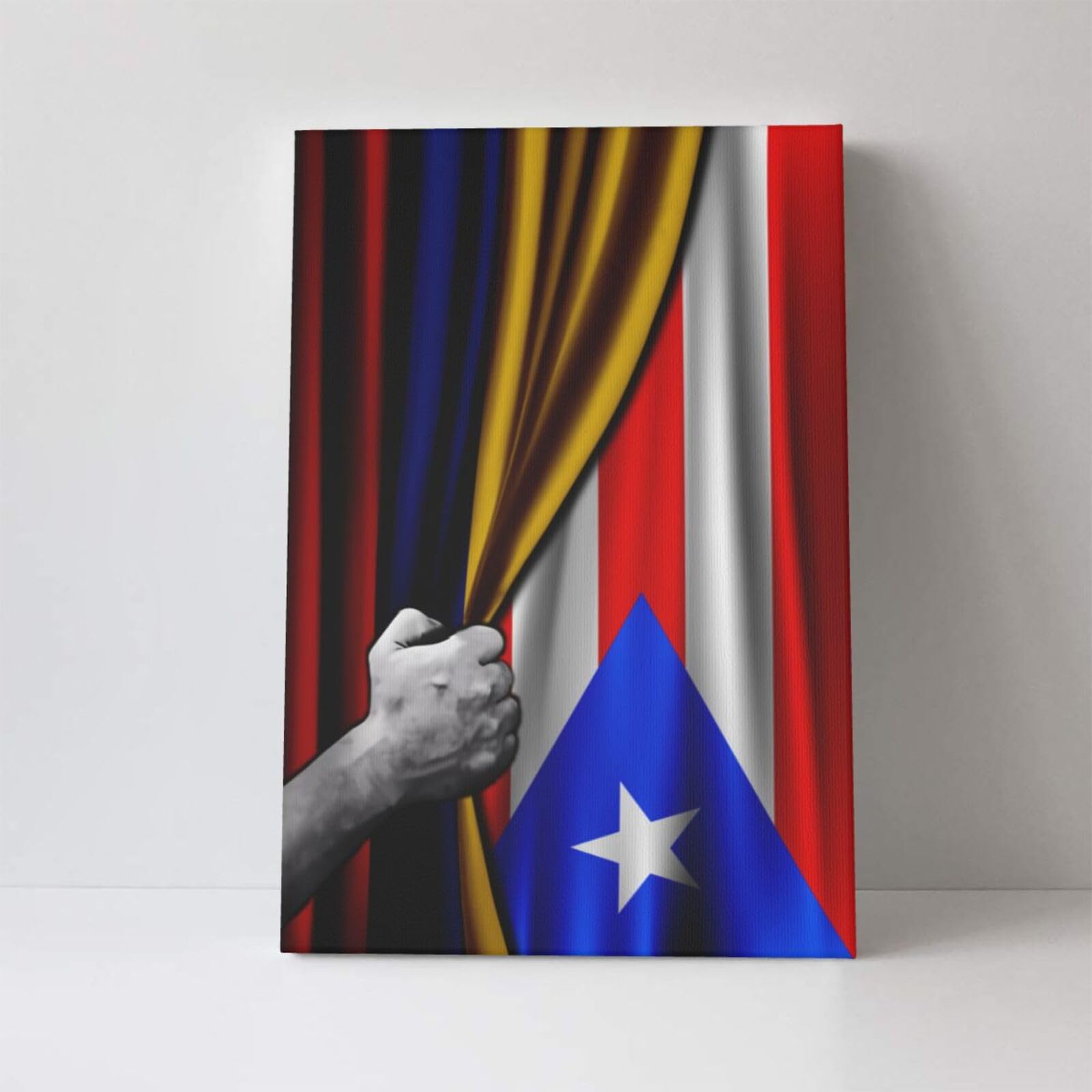 Colombian And Puerto Rico Flag Screensavers